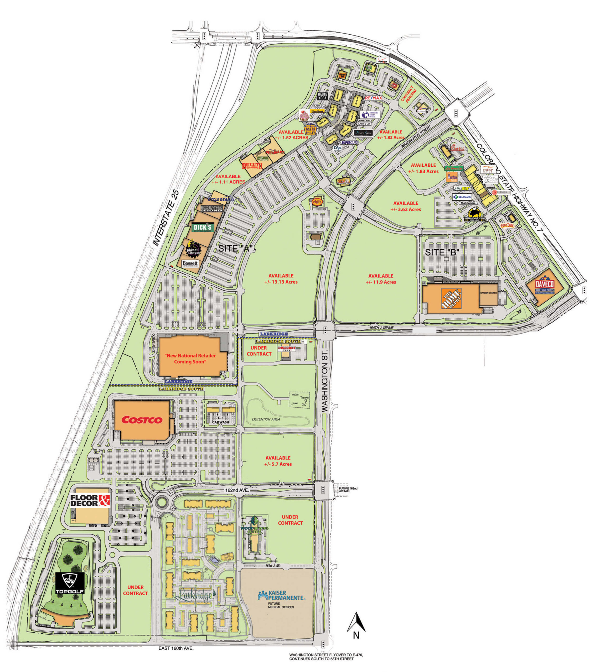 Larkridge Site Plans and Brochures | Larkridge Shopping Center
